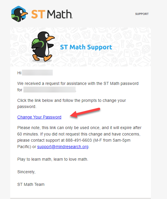 How can I reset my password? – ST Math Help