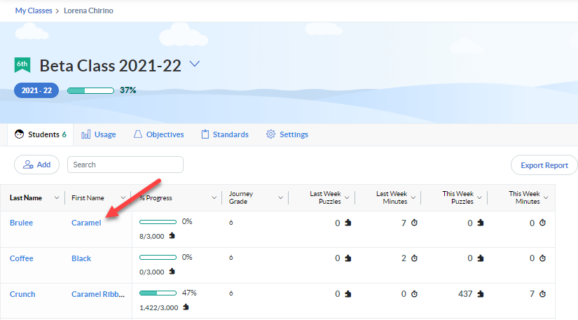 How can I see details about a student's ST Math usage? – ST Math Help